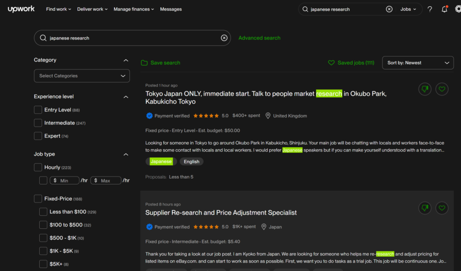 【保存版】Upworkで日本人に向いている仕事7選｜未経験から実績ゼロでもOK！ | MIKILOG